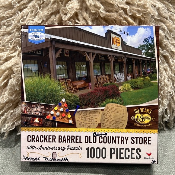 Cracker Barrel | Games | 22 Cracker Barrel Jigsaw Puzzle Old Country ...